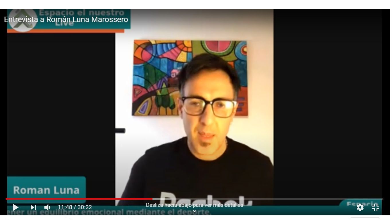 El proyecto motivacional de Román Luna - Espacio El Nuestro